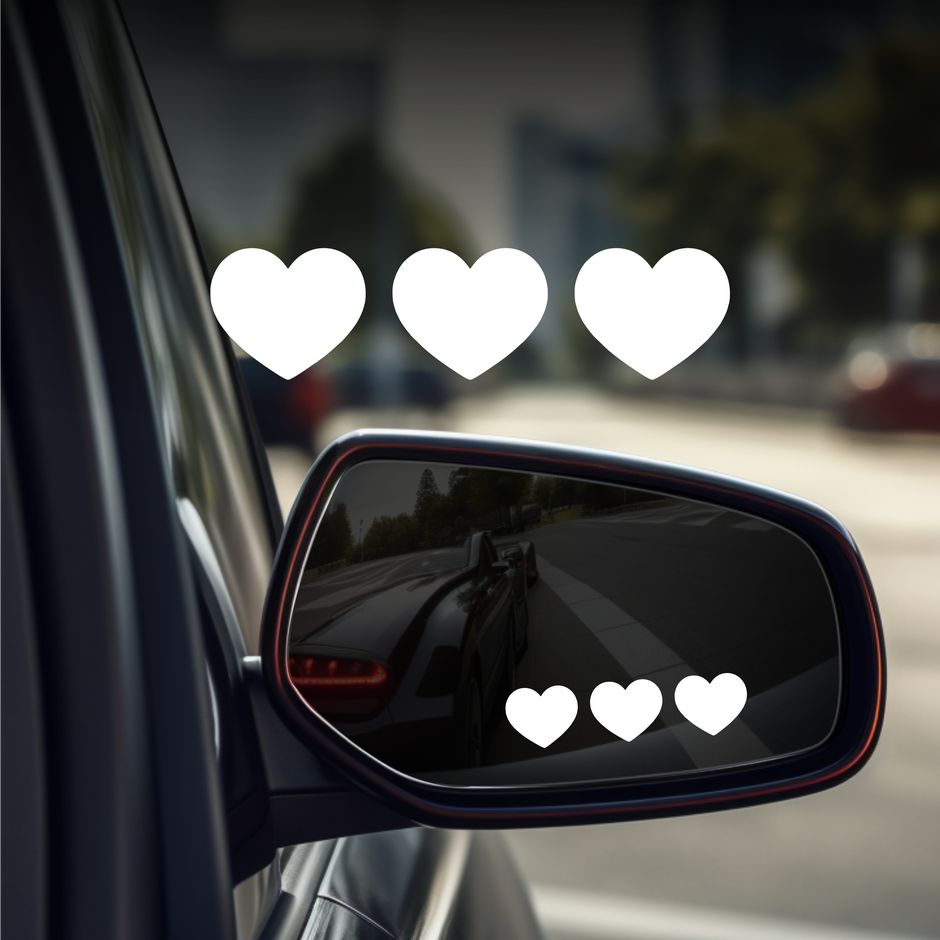 Mirror Stickers | Automotive Vinyl Decals – ledesigncustoms