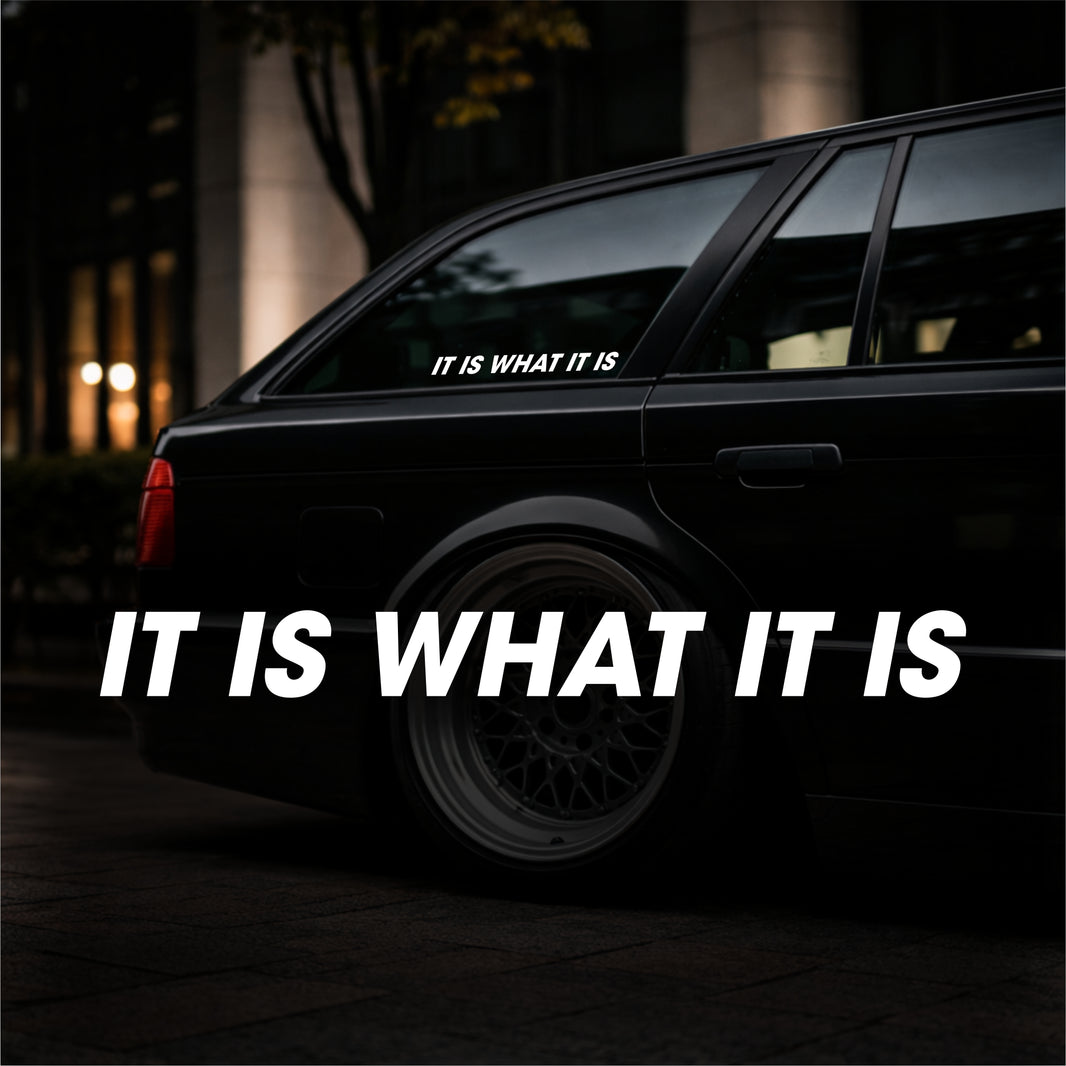 English Text Stickers | Vinyl Car Stickers – ledesigncustoms