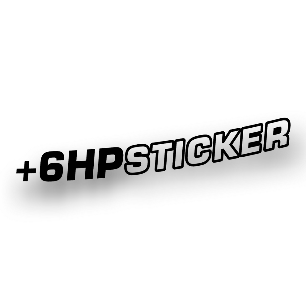 ''+6HP Sticker'' - Plotted Vinyl Sticker – ledesigncustoms