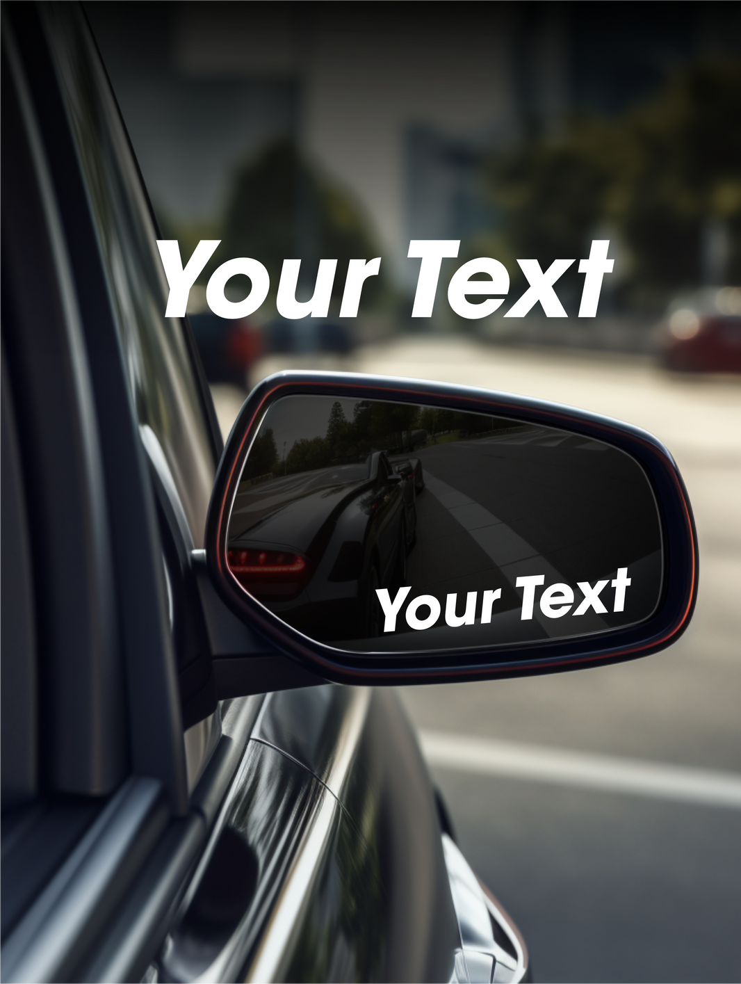 Mirror Stickers | Automotive Vinyl Decals – ledesigncustoms